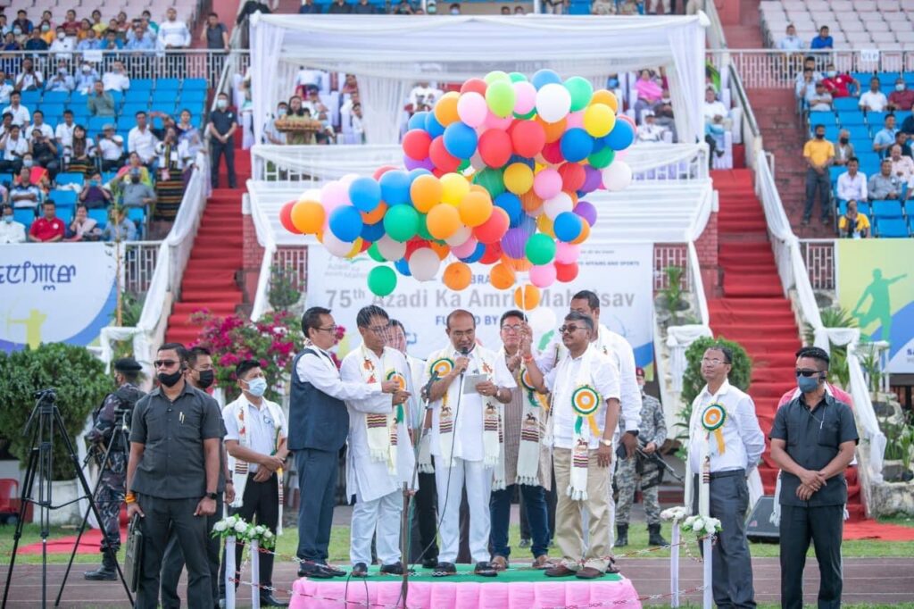 North East Regional Sports Week Kicks off in Manipur - The Frontier Manipur