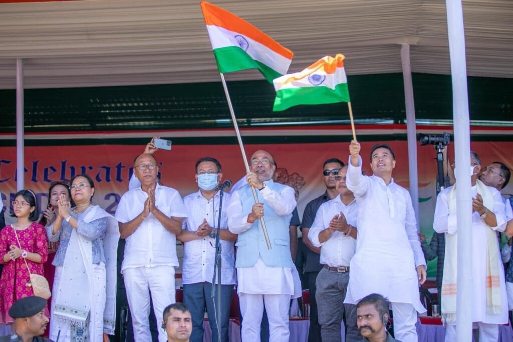 Manipur celebrates 76th Independence Day - The Frontier Manipur