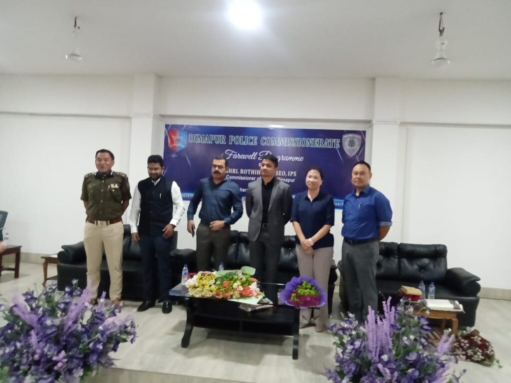 Dimapur bids adieu to 5 efficient police officers - The Frontier Manipur
