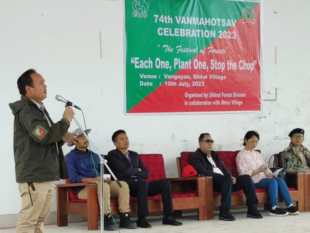 74th Vanmahotsav observed At Shirui Village, Ukhrul - The Frontier Manipur