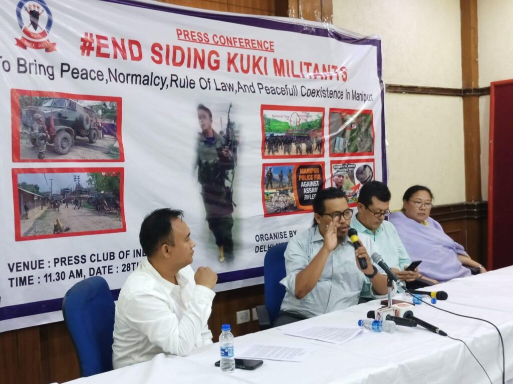 End siding with Kuki militants in Manipur to bring peace, DMCC tells ...