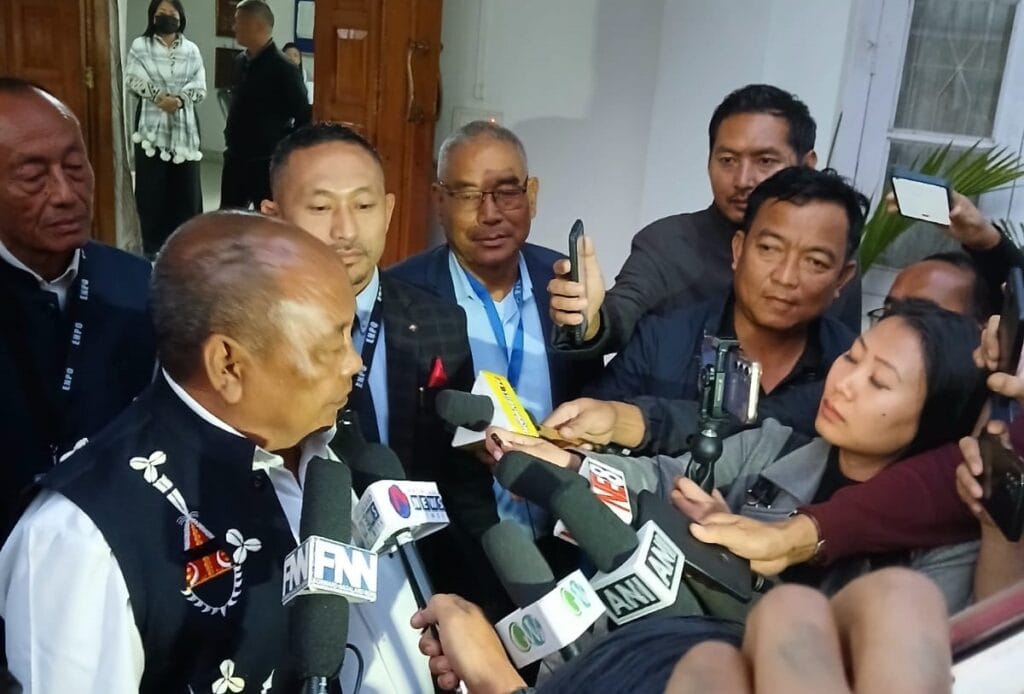 Mishra-led MHA team holds close-door meeting with ENPO - The Frontier ...