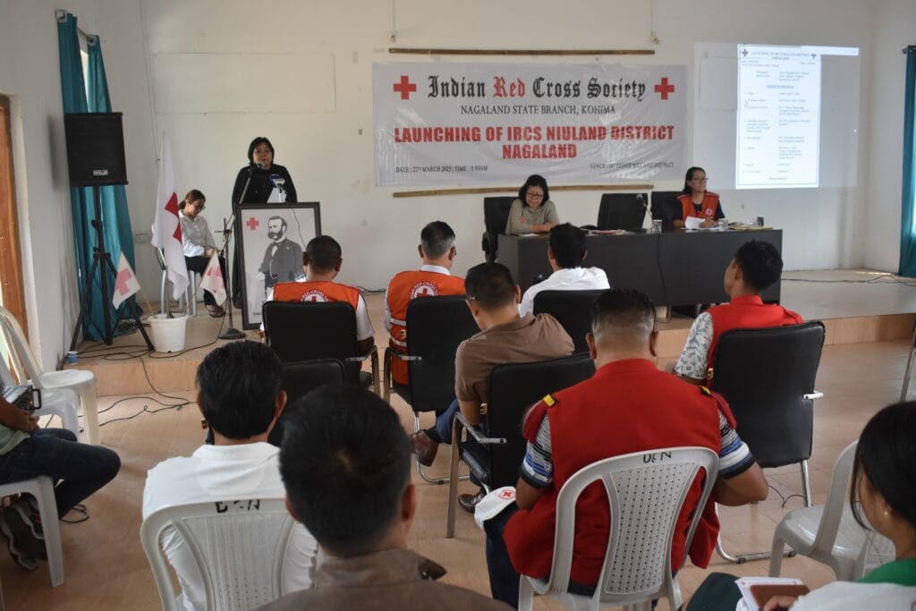 Red Cross Society Launched in Nagaland’s new district Niuland - The ...